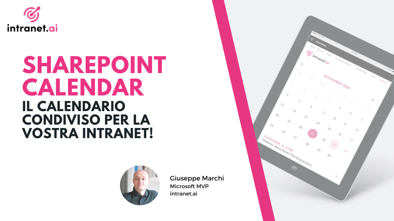 SharePoint Calendar: il calendario condiviso per la tua intranet!
