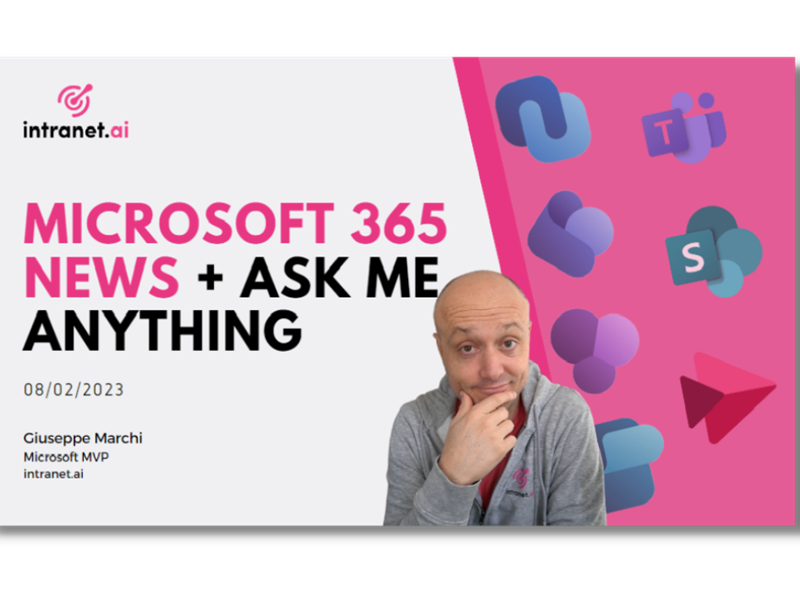 Scopri di cosa abbiamo parlato negli scorsi webinar di intranet.ai! Scopri di cosa abbiamo parlato negli scorsi webinar di intranet.ai!