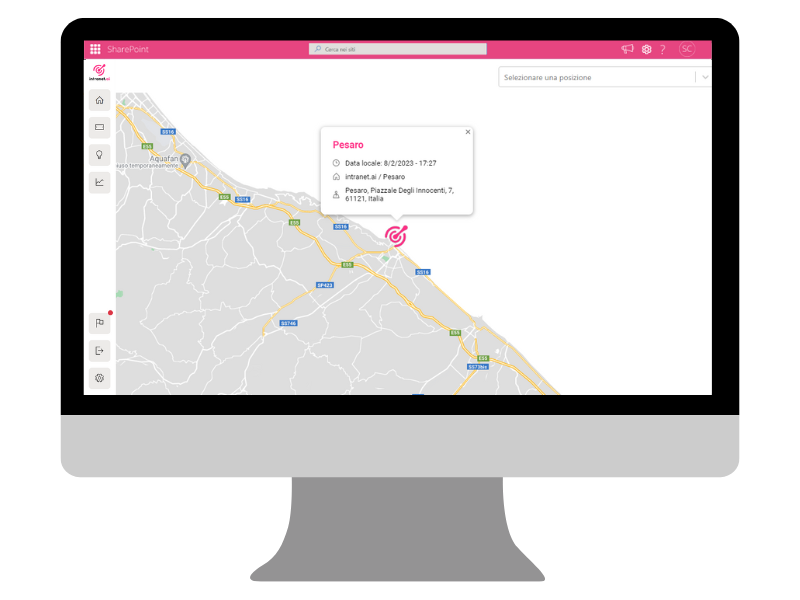 SharePoint Company Locations: The map of your company offices